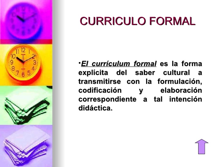Currículo - Educacion Preescolar: Curriculo formal, real y oculto