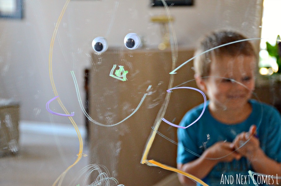 Body Tracing Self-Portrait Mirror Drawings | And Next Comes L ...