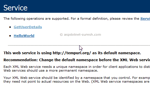 Consuming Web Service In Web Application Using C Aspnetcnetvbnetjquery 2609
