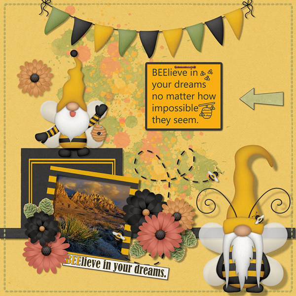 BoomersGirl Designs: "BEE-lieve" Digital Kit