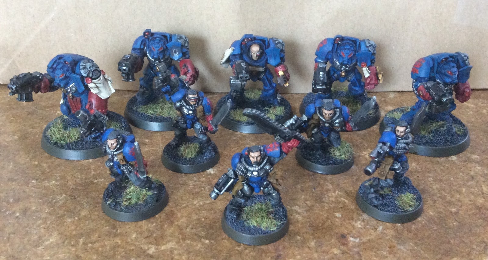Redtoof's Mostly 40K Blog: Crimson Fist Reinforcements