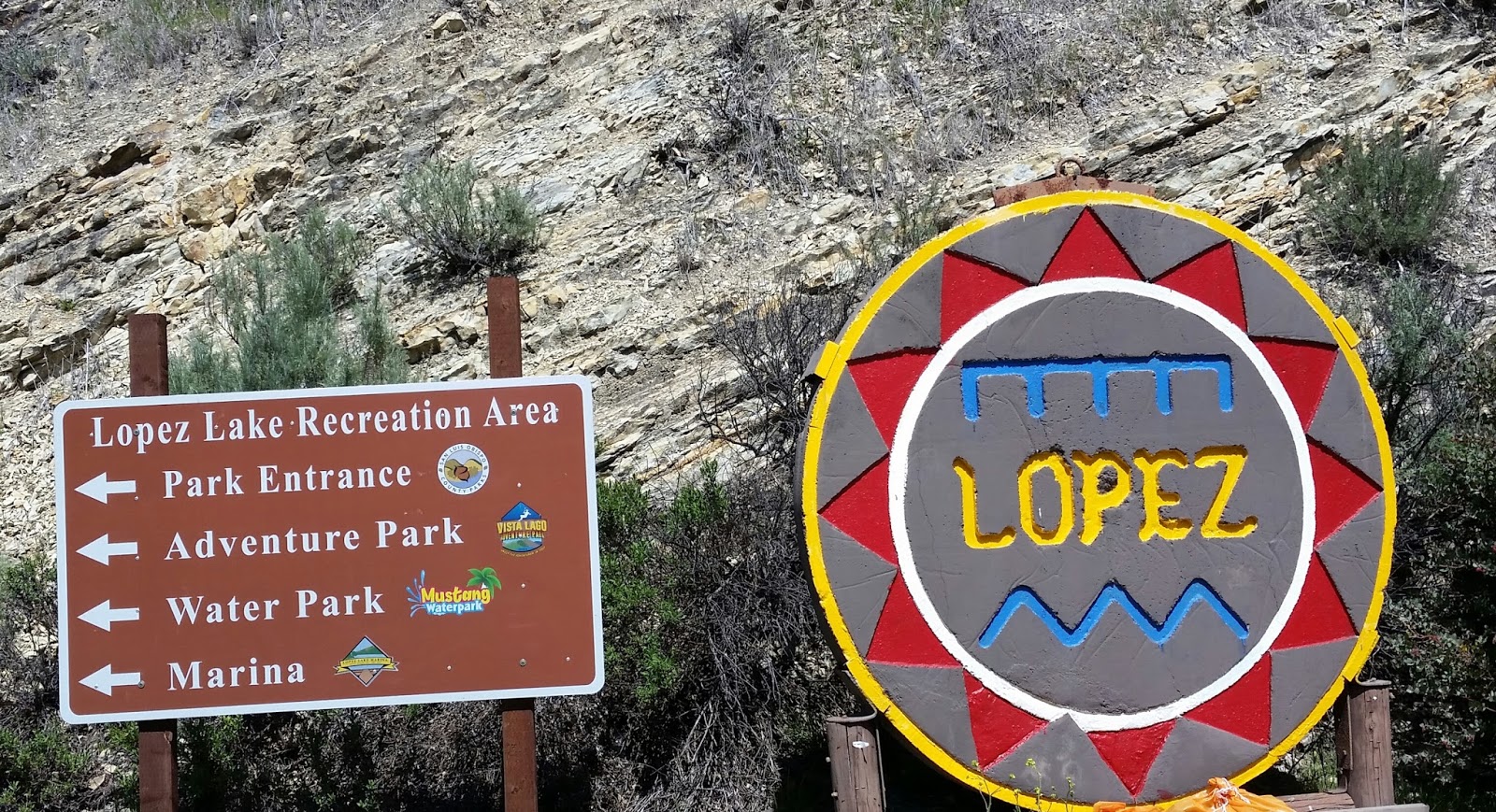 Wes' Travels to California Lakes: Lopez Lake - San Luis Obispo County ...