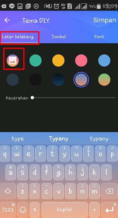Cara Mengubah Tampilan Background Keyboard Menjadi Lebih Menarik Pada ...