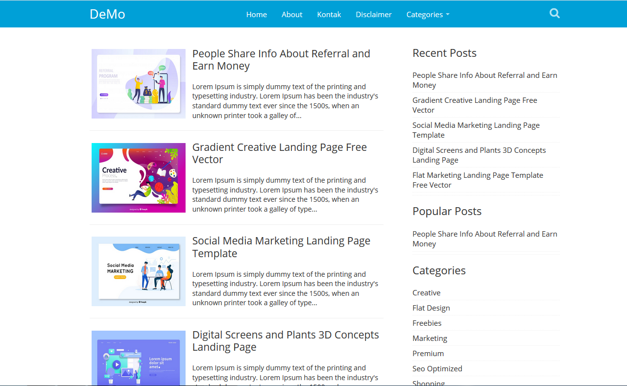 UltraMag Premium Blogger Template - NQnya