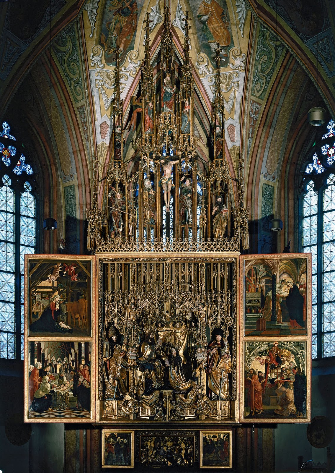 Michael Pacher: Saint Wolfgang altarpiece (1471-1481)