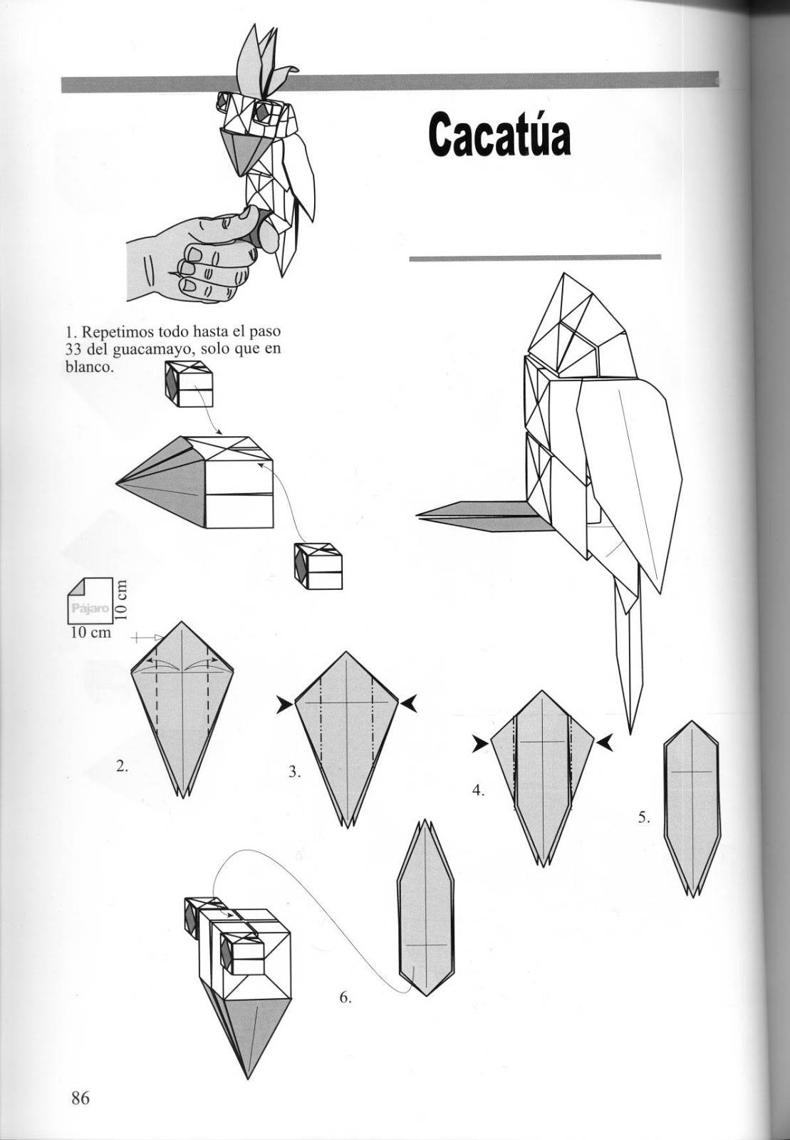 Origami Cartoon 4 Original - Ruby Book Origami