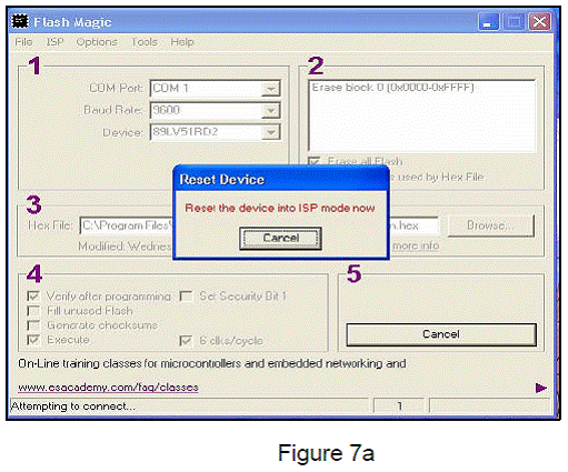How to use FlashMagic for programming 89V51RD2 ? | circuits4you.com