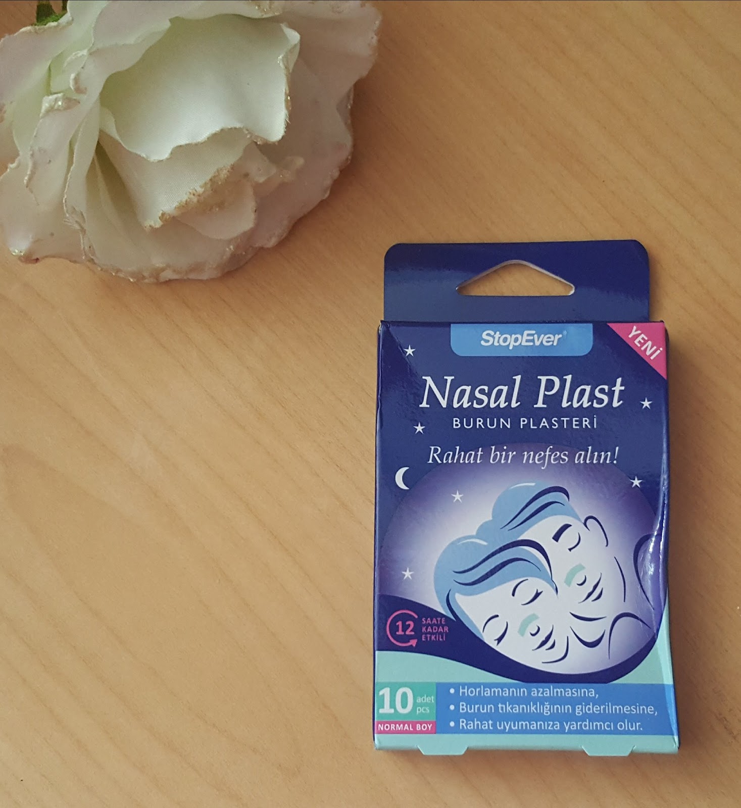 StopEver Nasal Plast - Burun Plasteri ile Rahat Bir Nefes Alın Rahat Uyuyun