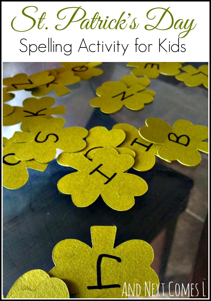St. Patrick's Day Spelling Activity | And Next Comes L - Hyperlexia ...
