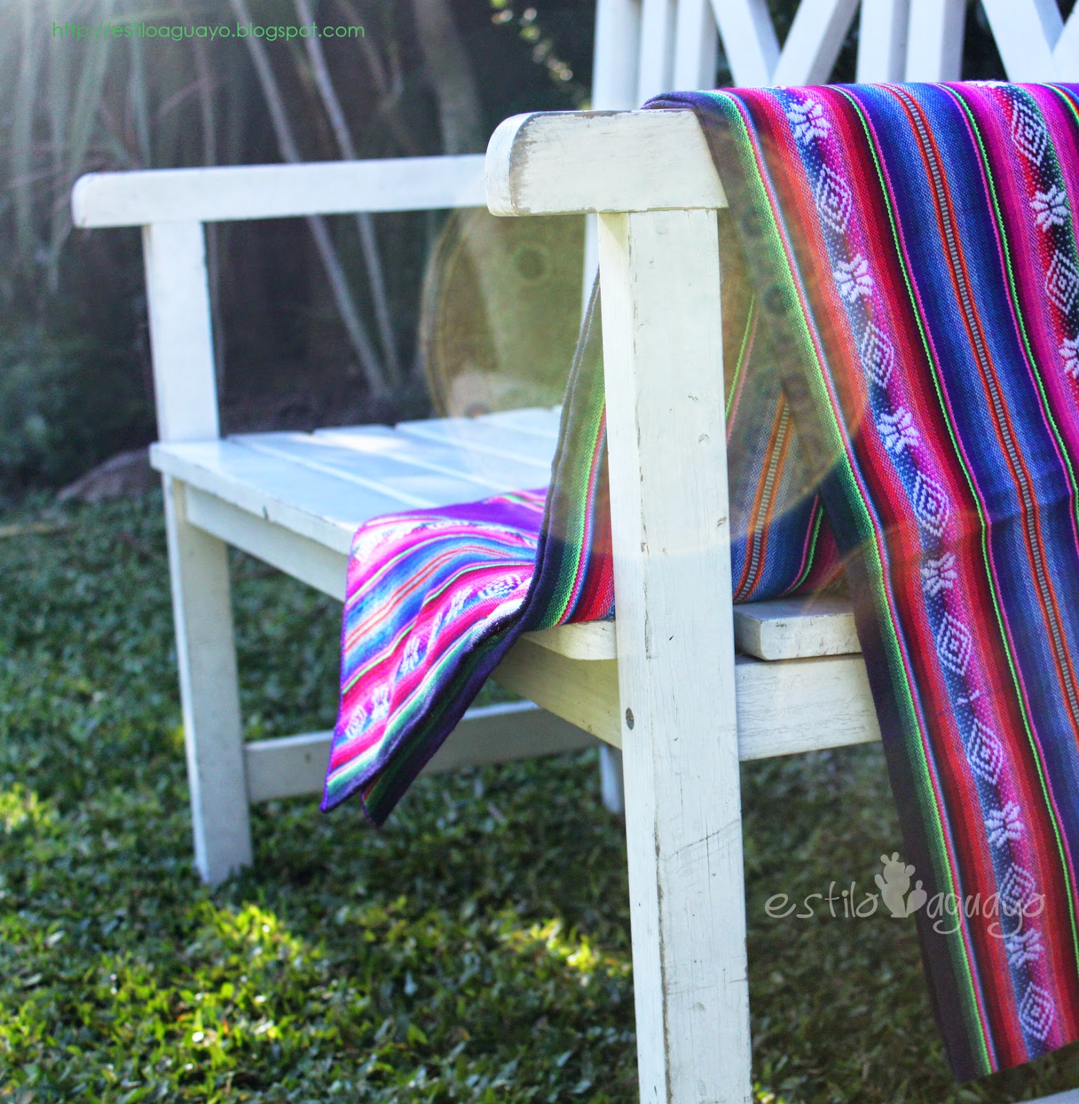 Aguayo Industrial: Color Violeta / Estilo Aguayo