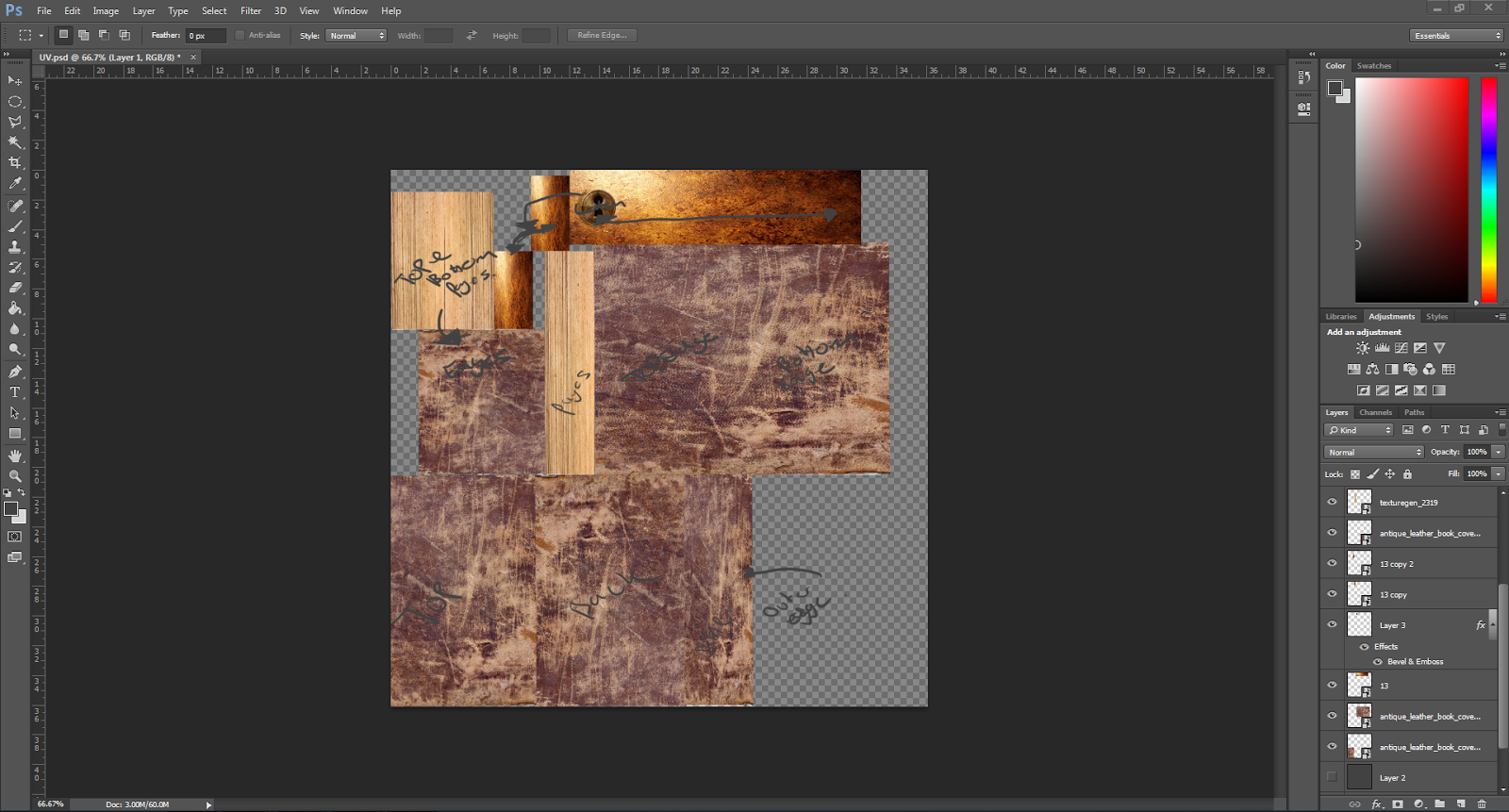 JackCorbettGameTexture: Spellbook Modelling and Texturing