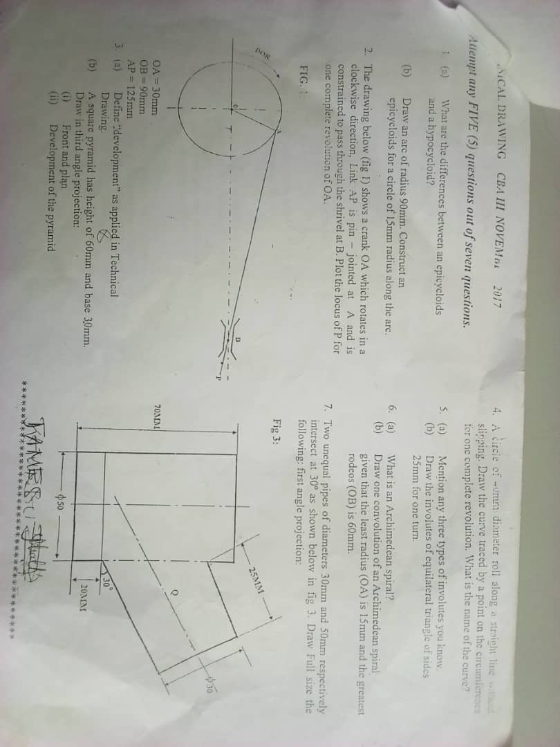 TECHNICAL DRAWING LEVEL III NOV 2017 - EMAGK SITE