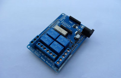Arduino Relay Shield (4 Relay) ~ Arduino giá rẻ, board, uno, shield ...