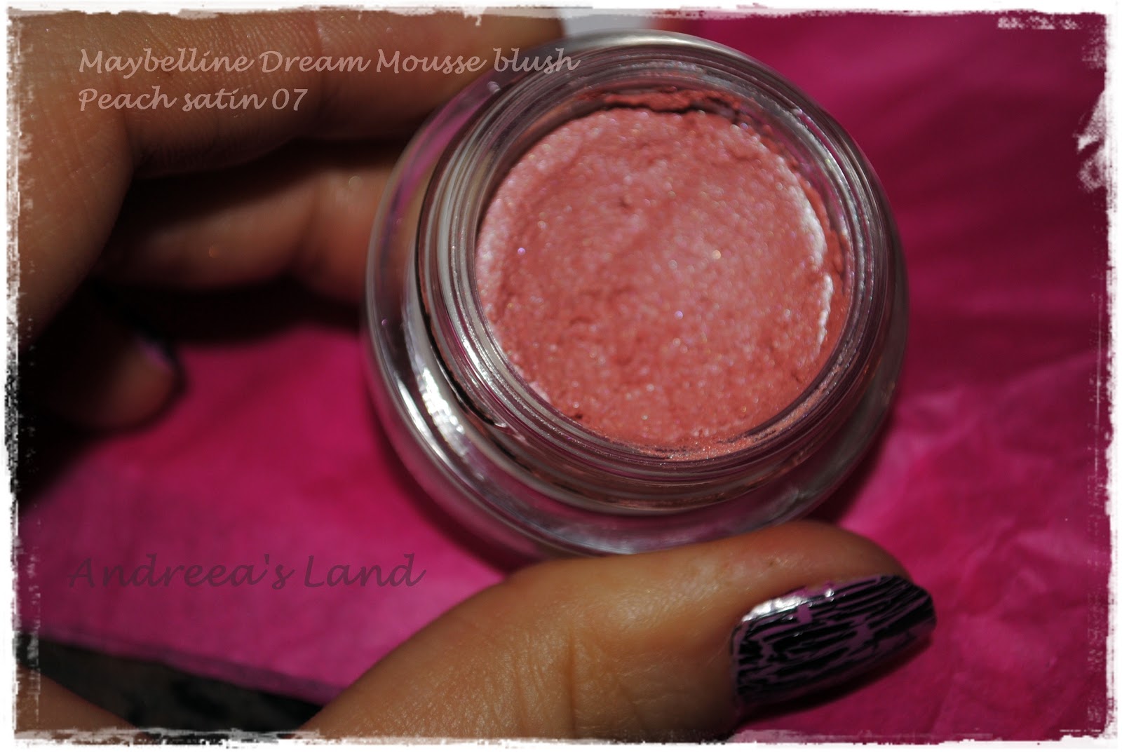 Review &swatches: Maybelline - Dream Mousse Blush in Peach Satin ...
