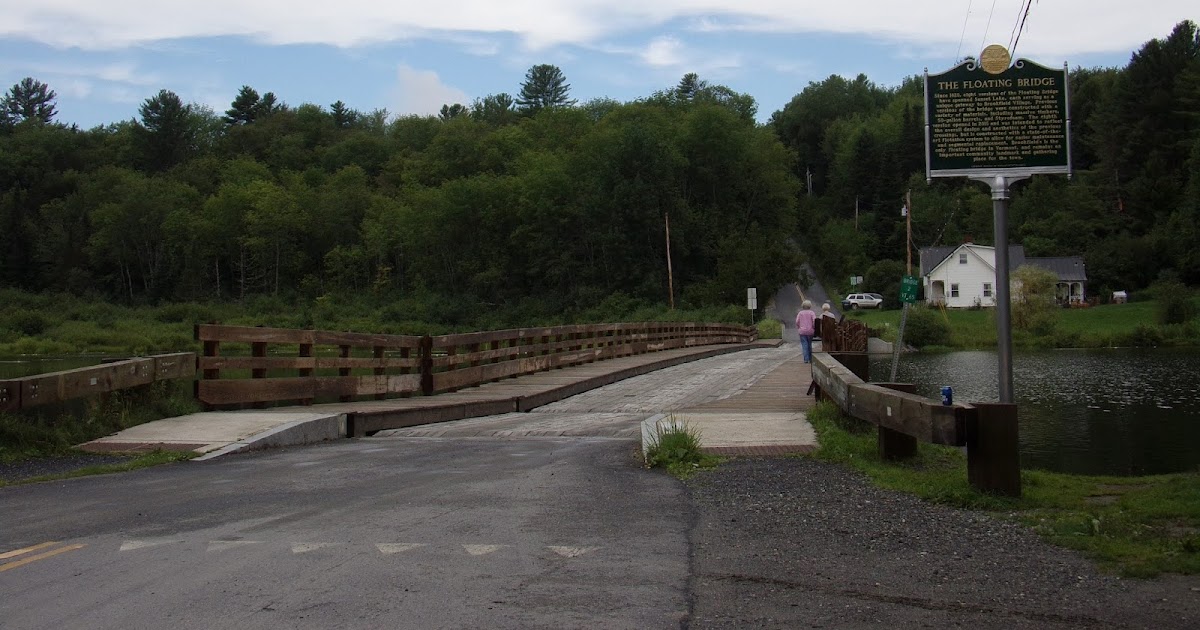 Brookfield Floating Bridge - Vermont