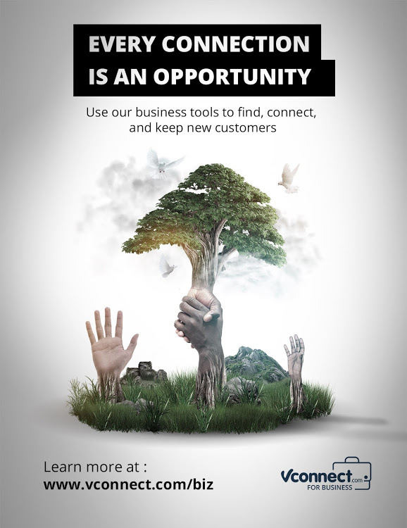 Creative Print Ads to emphasis business connection on the platform