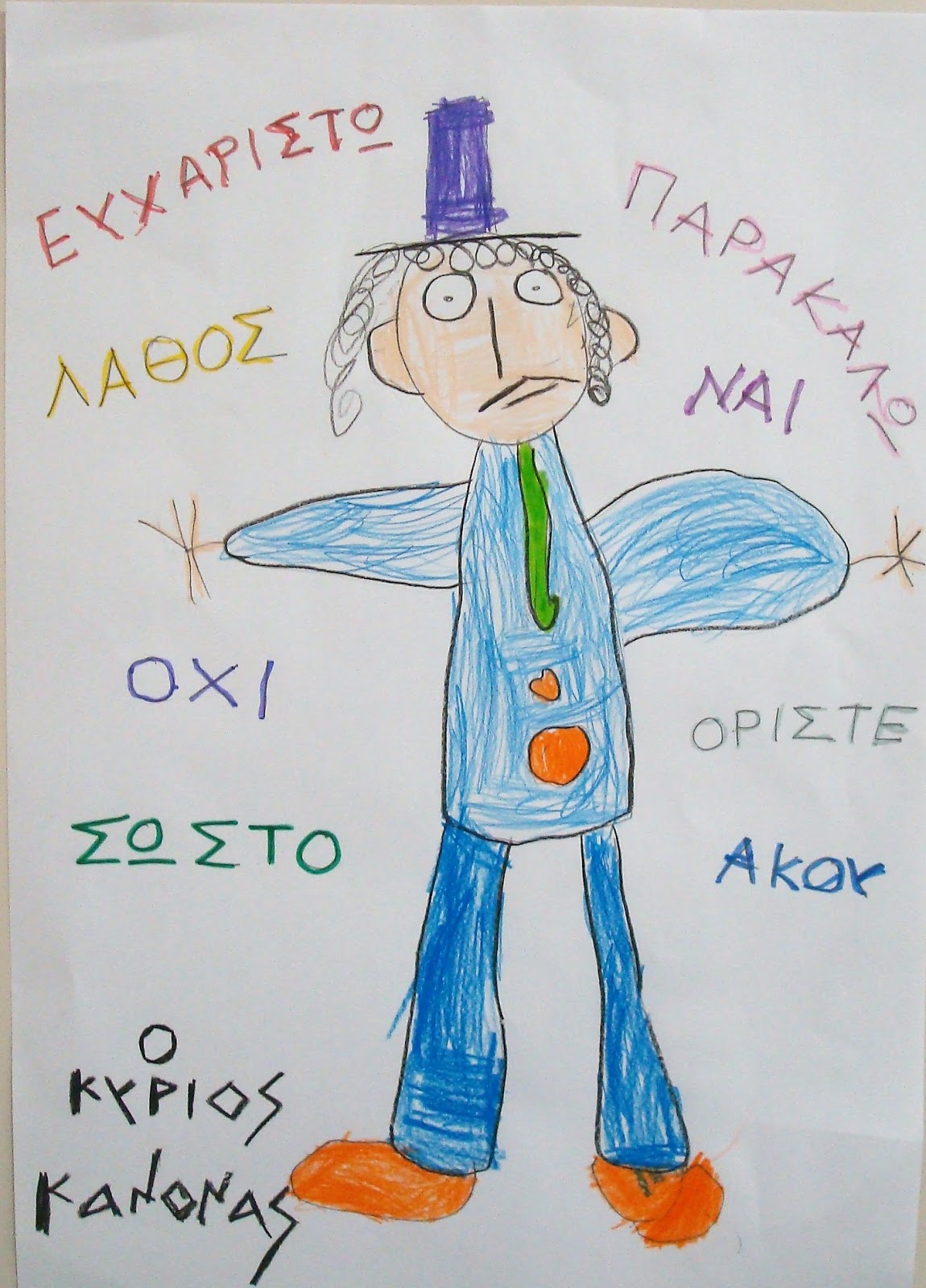 Η Νατα...Λίνα στο Νηπιαγωγείο: Ο ΚΥΡΙΟΣ ΚΑΝΟΝΑΣ