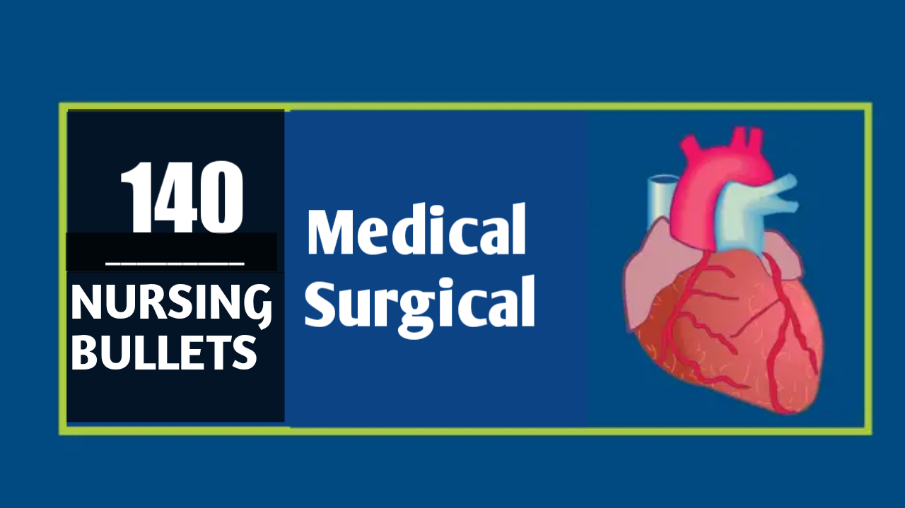Nursing Bullets:Medical Surgical ~ Professional Group Of Nursess
