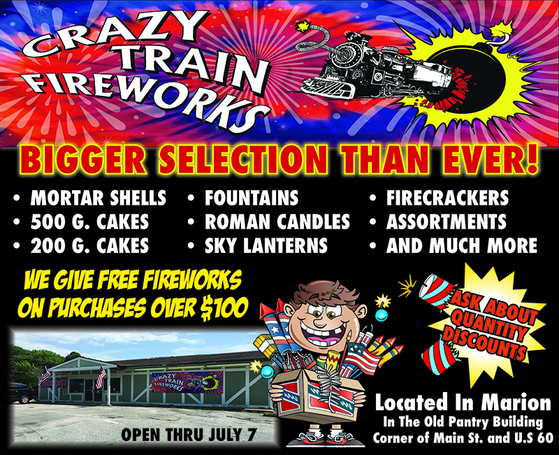 The Press Online: Fireworks store open through next week