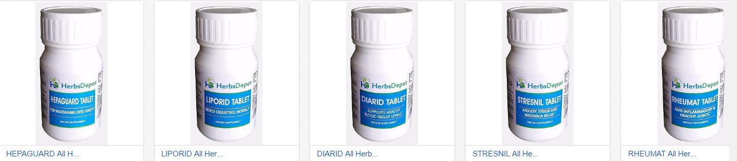 100% Herbal Natural Supplements