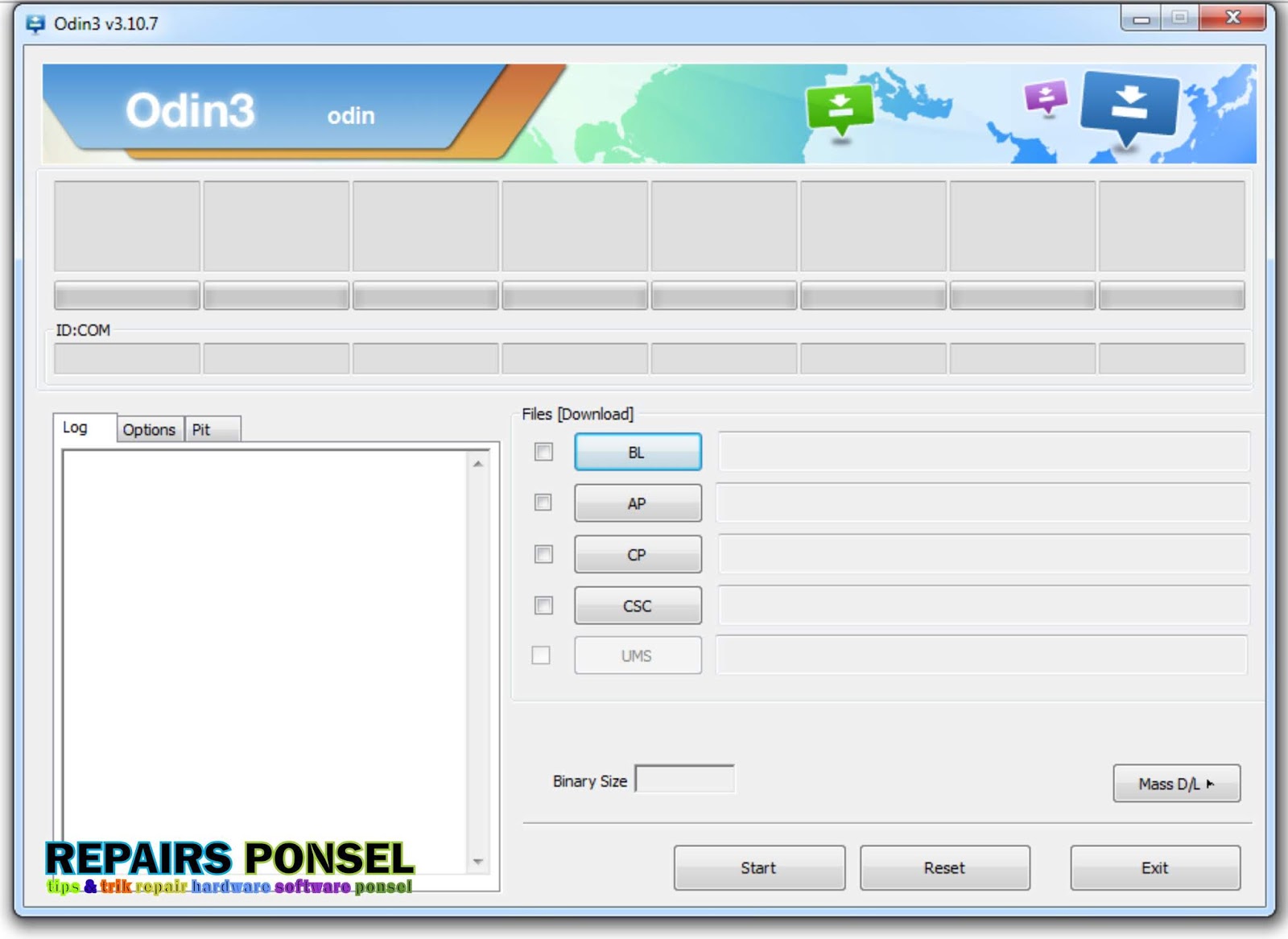 Download Odin3 v3.13.1 - Repairs Ponsel