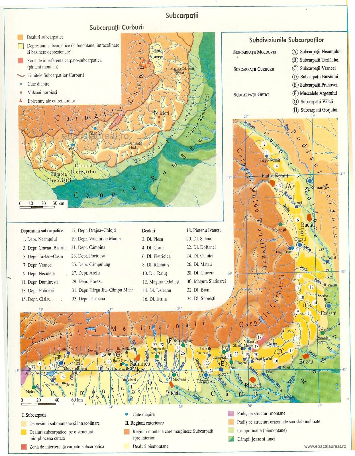 GEOGRAFILIA: Hărți relief România