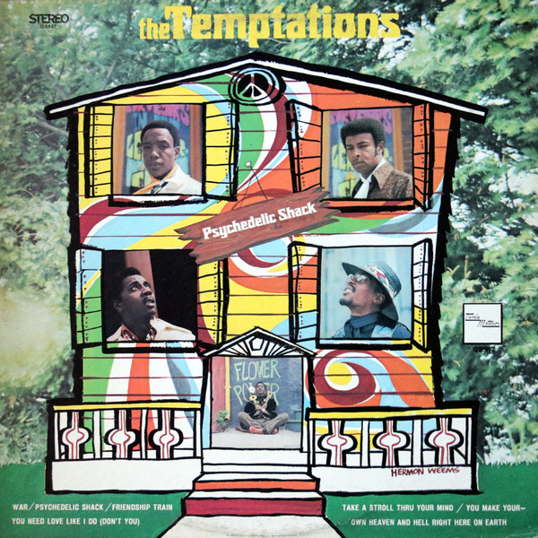 johnkatsmc5: Temptations"Psychedelic Shack" 1970 US Psych Soul (The 40 ...