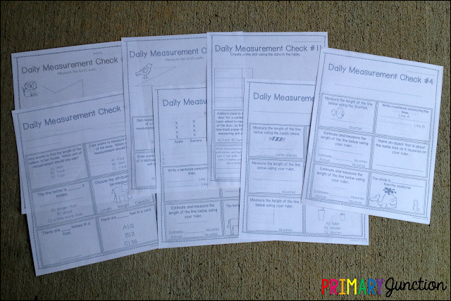 Second Grade Common Core Measurement Unit