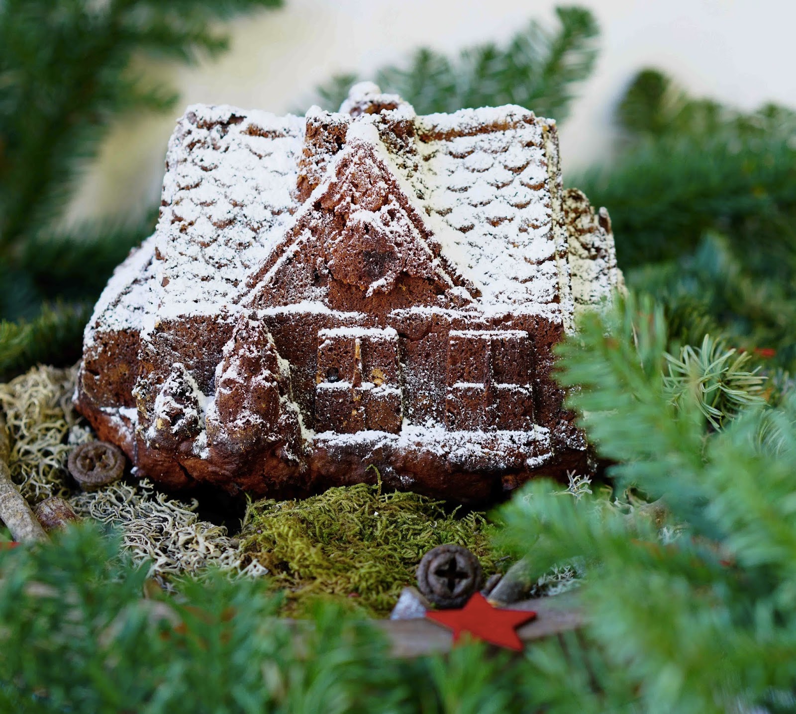 Pain d'épices de Noël aux fruits secs / On dine chez Nanou