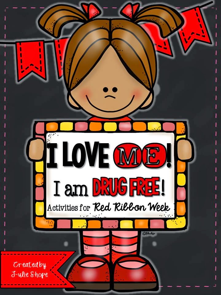 Julz Treasure Chest: I Love Me! I Am Drug Free! {Red Ribbon Week in ...