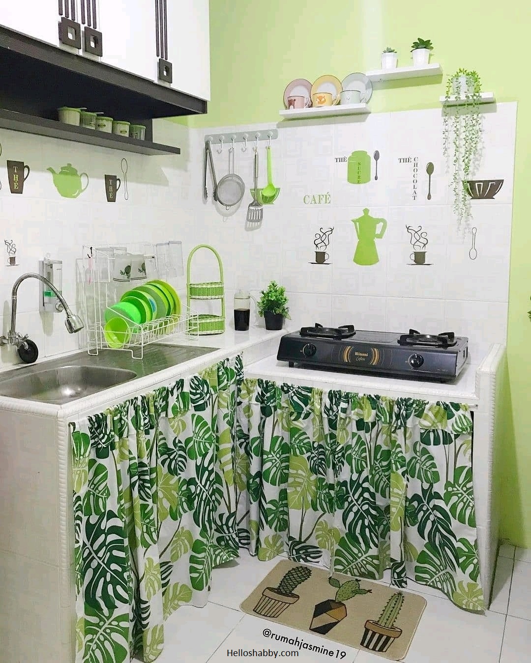 6 Tren Dapur Minimalis Pakai Gorden Kolong yang Cantik dan Menarik ~ HelloShabby.com : interior ...
