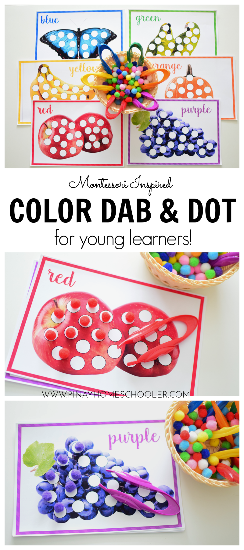 Montessori Inspired Color Printable Materials | The Pinay Homeschooler