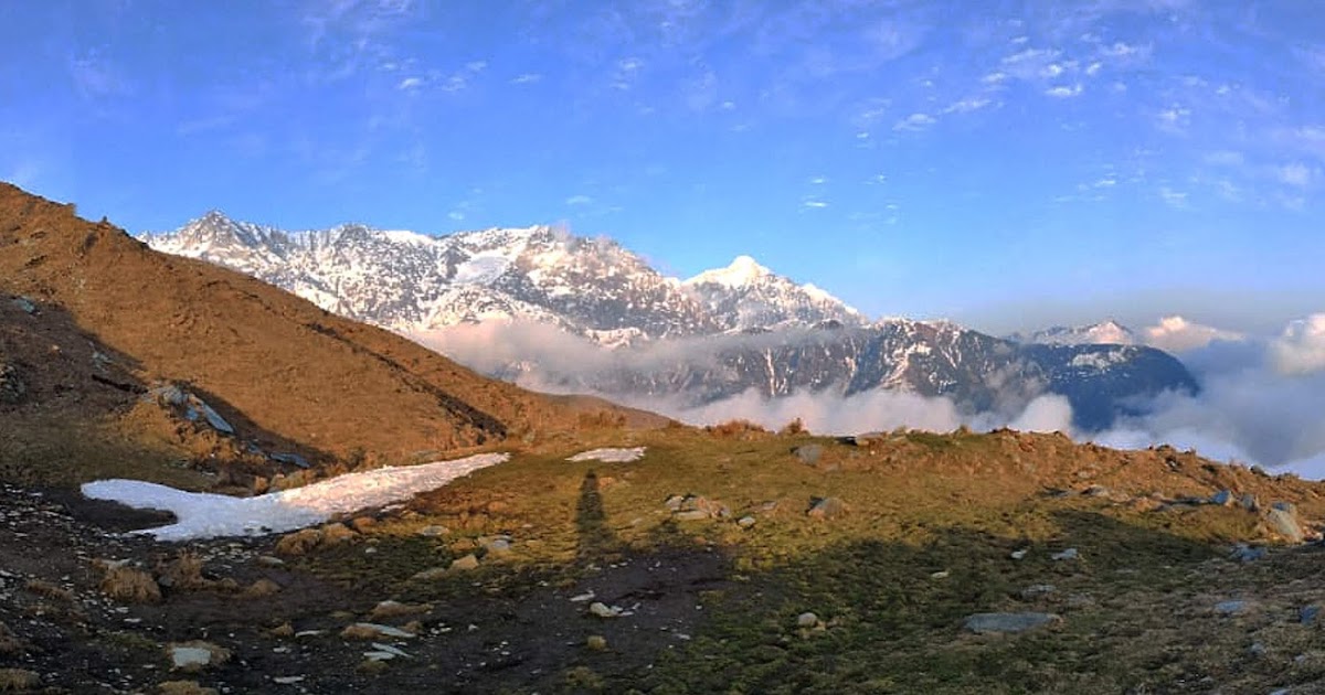 Indrahar Pass, beyond Triund trek ~ RaahiSaGa - an IndiaN TraveL BloG