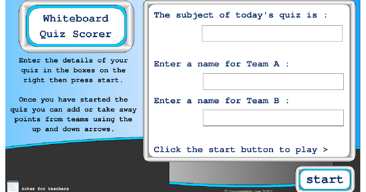 SP 8 Chełm Aktywna tablica: Whiteboard quiz scorer (2x i 4x)