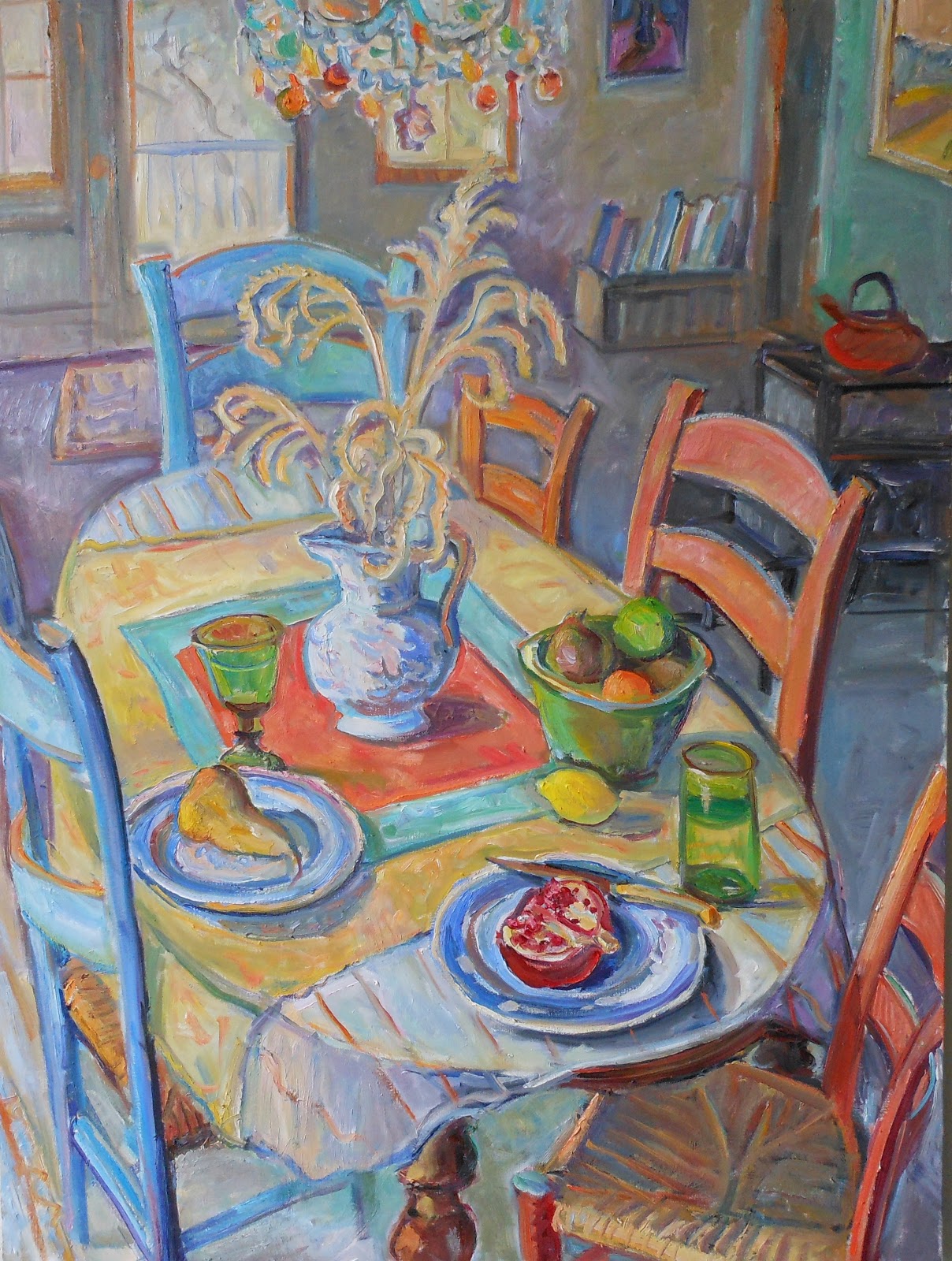 Kate Knapp Artist Blog: Portrait of a Table