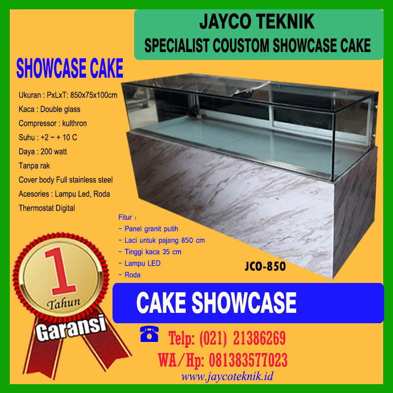 Showcase Cake:Cake showcase murah,cake display