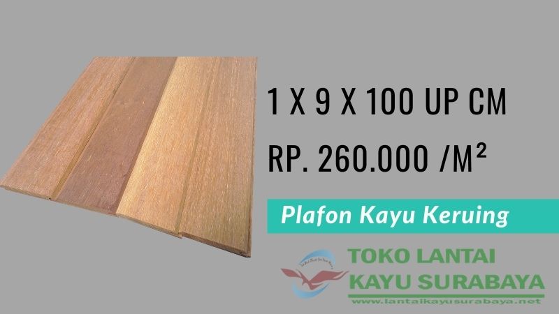 Jenis lantai parket Kayu Keruing dan Plafon Kayu Lumbersering - Toko ...