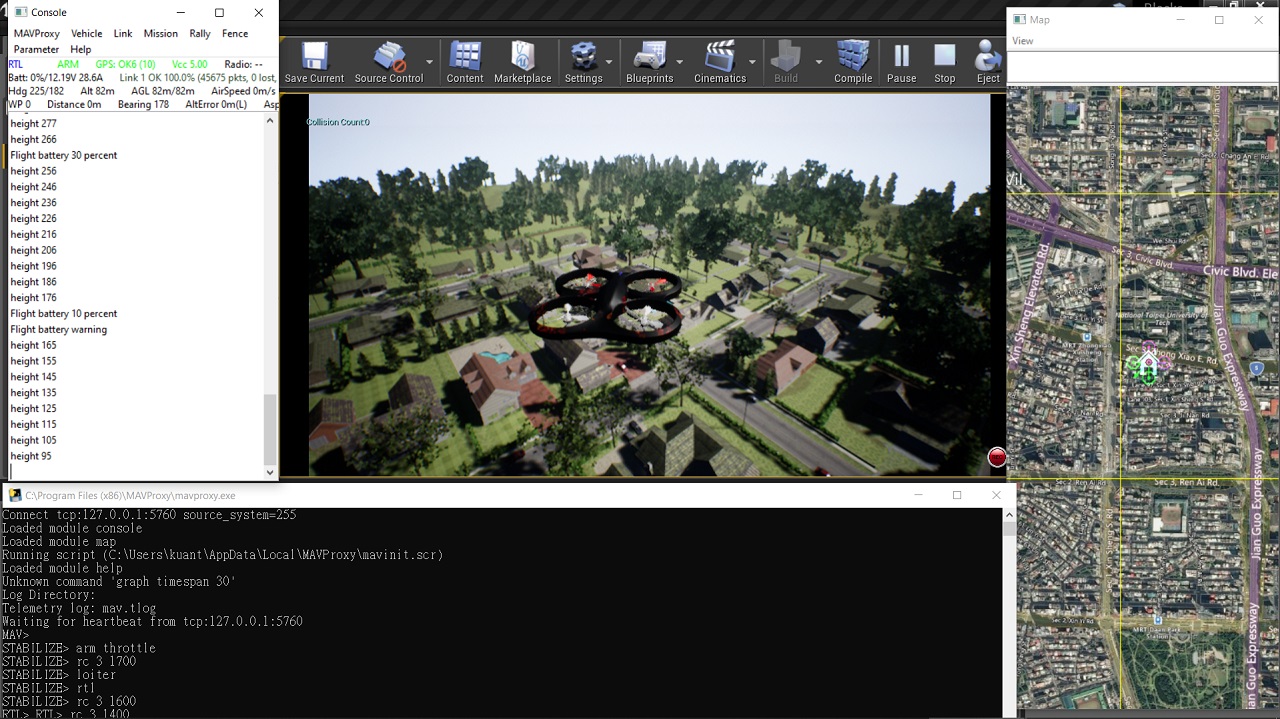 ArduPilot Software-In-The-Loop (SITL), MavLink, and AirSim