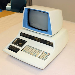 My Old Computers: The Commodore PET 2001 wooden prototype