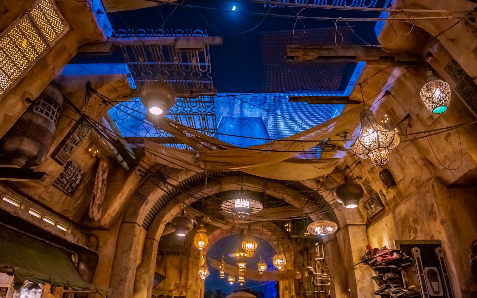 Looking Up in Merchant Row