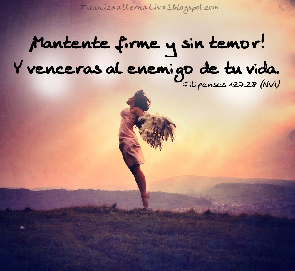 IGLESIA EVANGÉLICA BAUTISTA OURENSE - IGLESIA UNIDA DE OURENSE: Sin temor