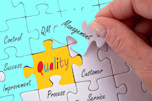 What meaning by control of production and service provision?