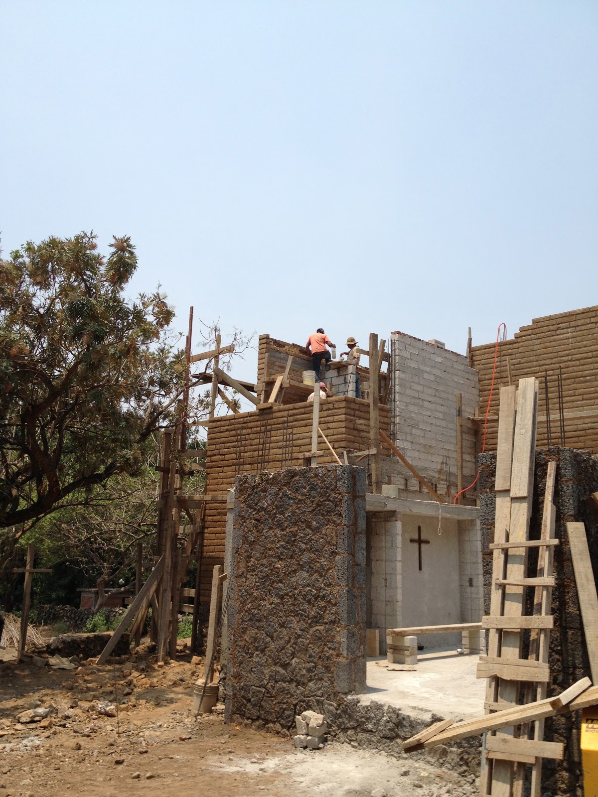 Tepoz Casa: Building Almost Completed