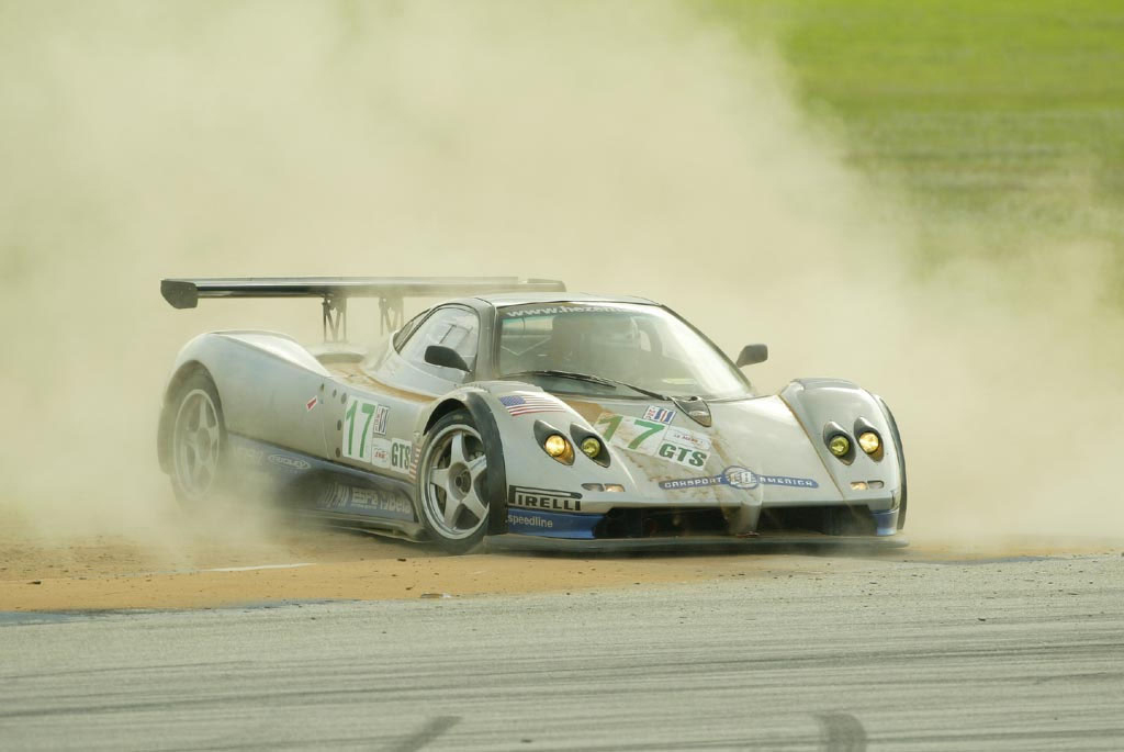 Prototype 0: Pagani Zonda GR crashed in Most Circuit