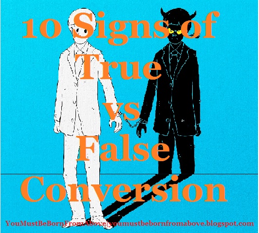 Christian Worldview Commentaries: 10 Signs of True vs False Conversion