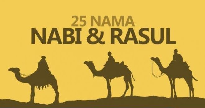 Pengertian Beriman Kepada Rasul Allah SWT dan Nama-Nama 25 Rasul ...