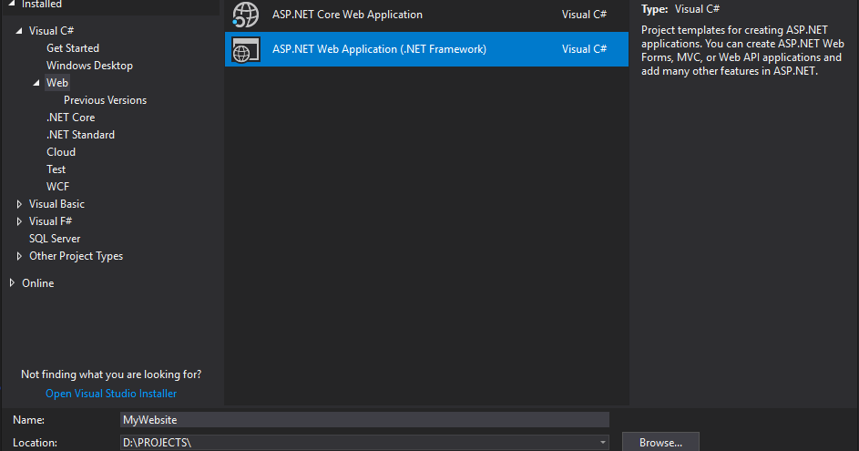 Easy Code Stuff: Setting Up Umbraco 8 Using NuGet Package Manager Easy Code Stuff: Setting Up Umbraco 8 Using NuGet Package Manager