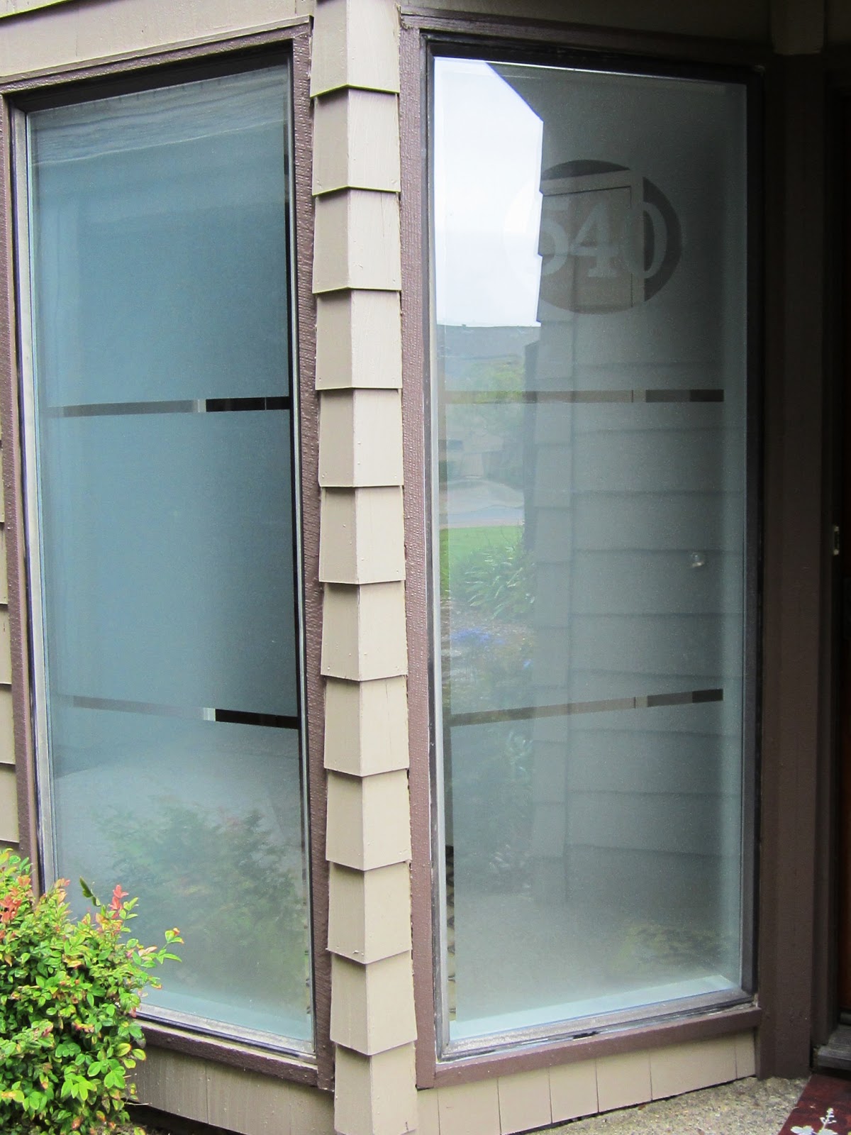 DIY Dithering : DIY Entry Window Film