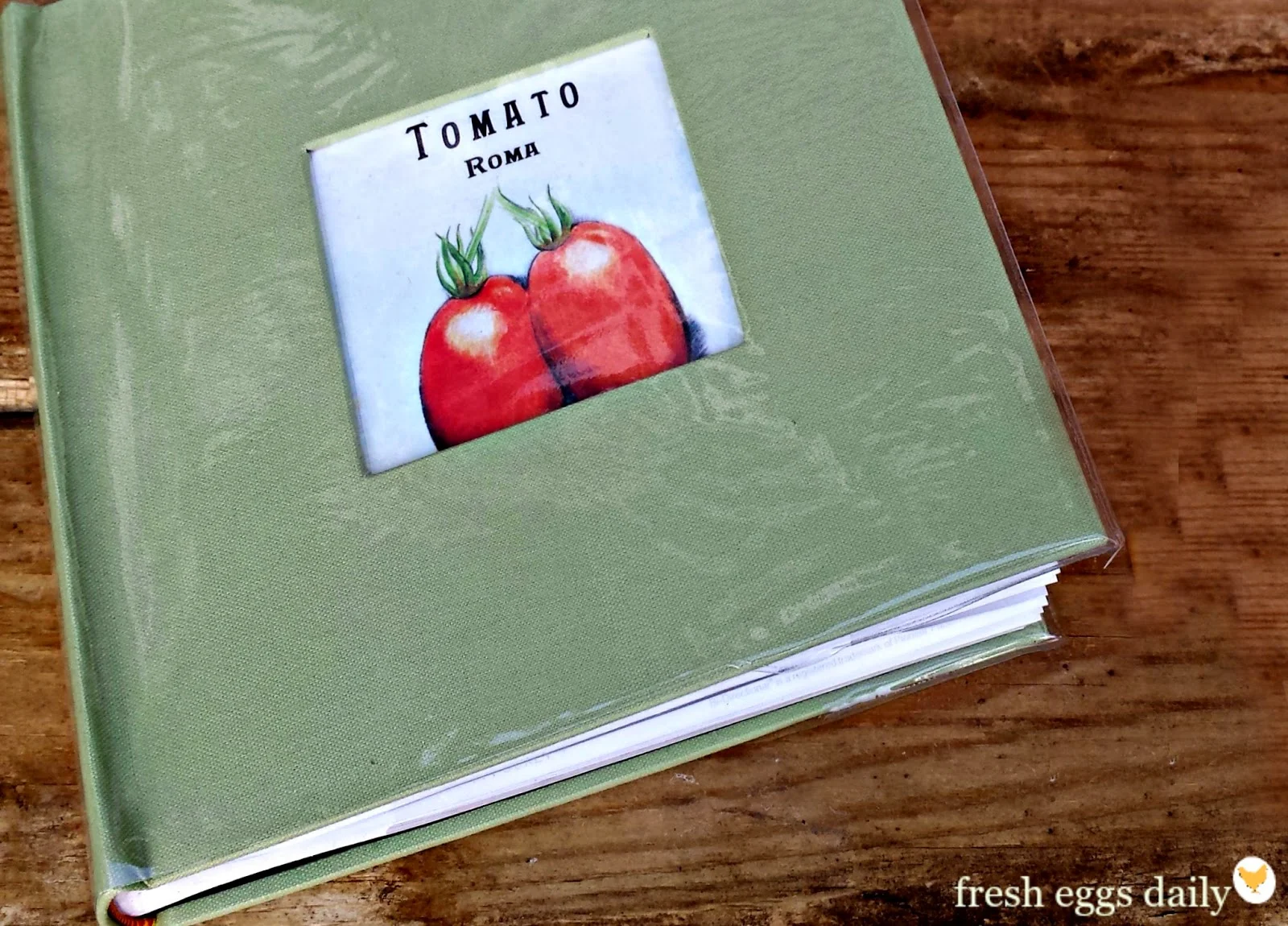 DIY Photo Album Seed Organizer - Fresh Eggs Daily® with Lisa Steele