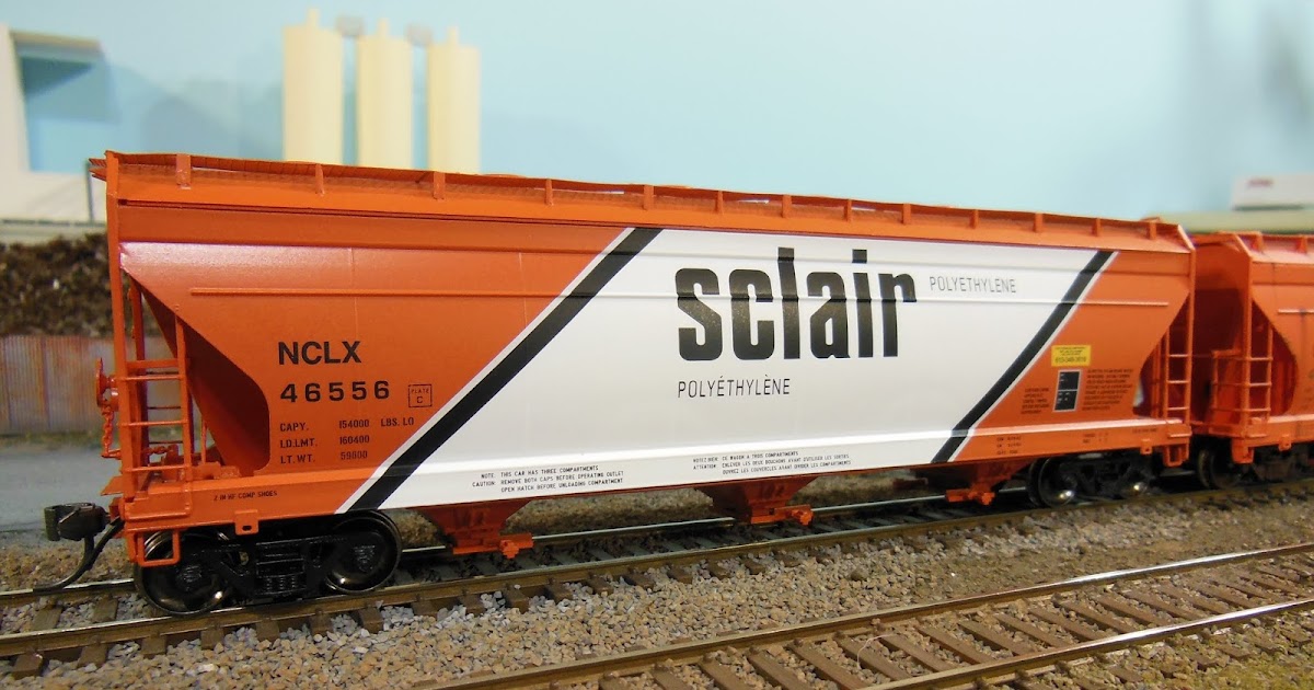 JSSX Railway: SCLAIR Covered Hoppers